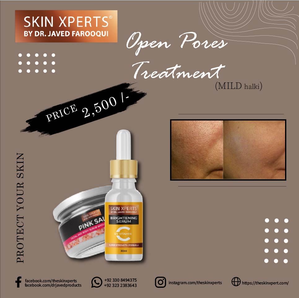 Open Pores Treatment - Mild – Dr Javed Farooqui