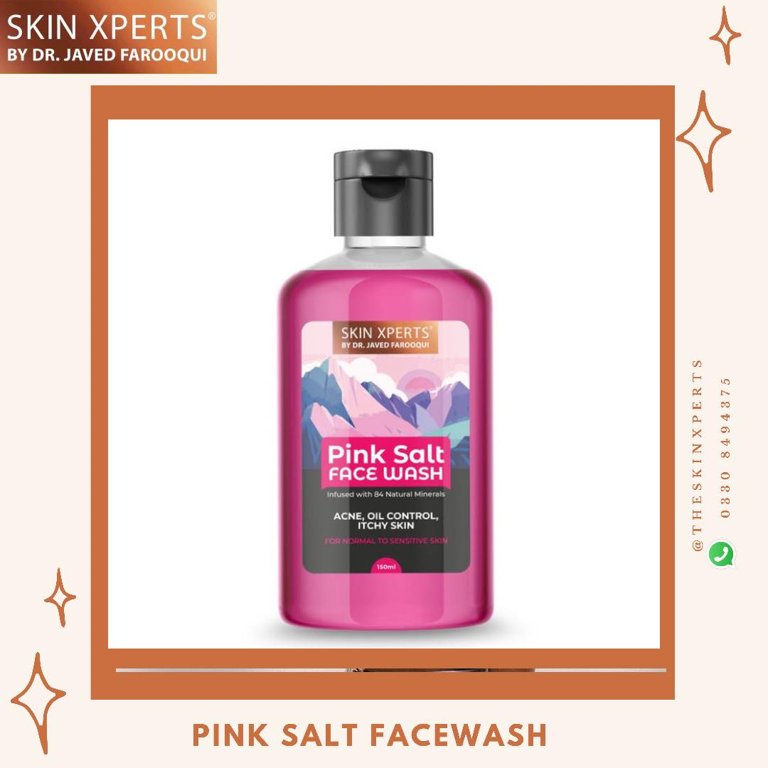 Pink Salt Face Wash – Dr Javed Farooqui